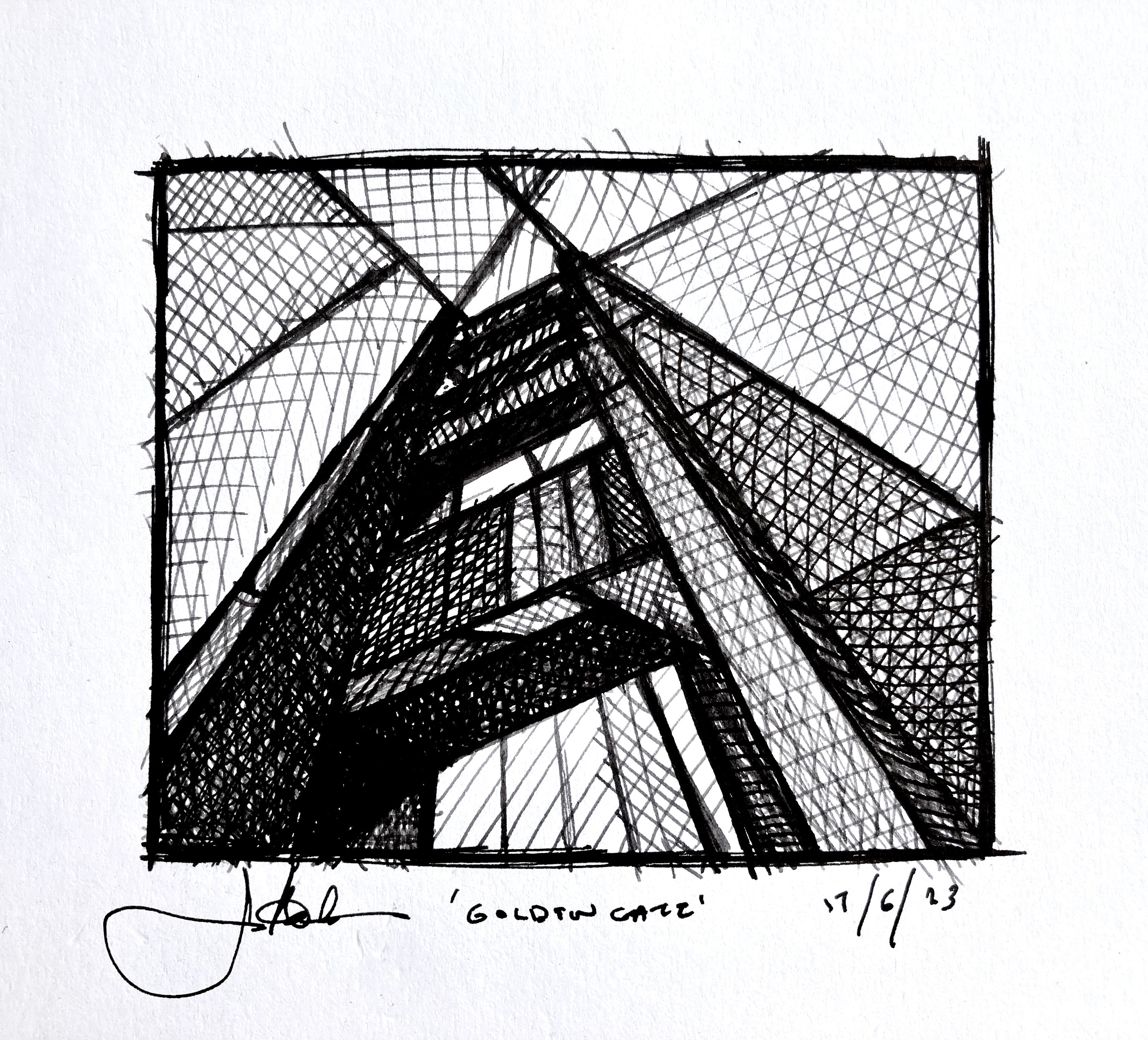 Golden Gate – Jason Anderson Artist Ltd.